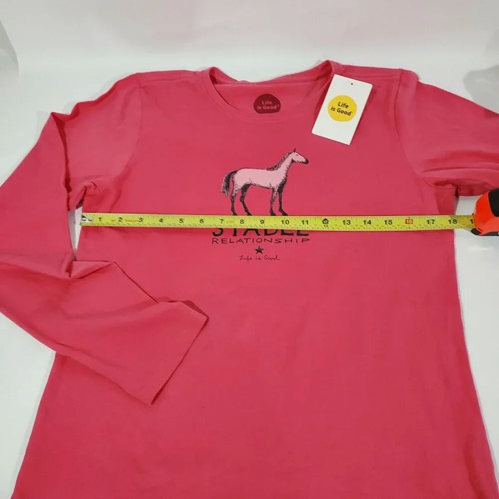 Life Is Good | Tops | Barbie Pink Life Is Good Small Stable ...